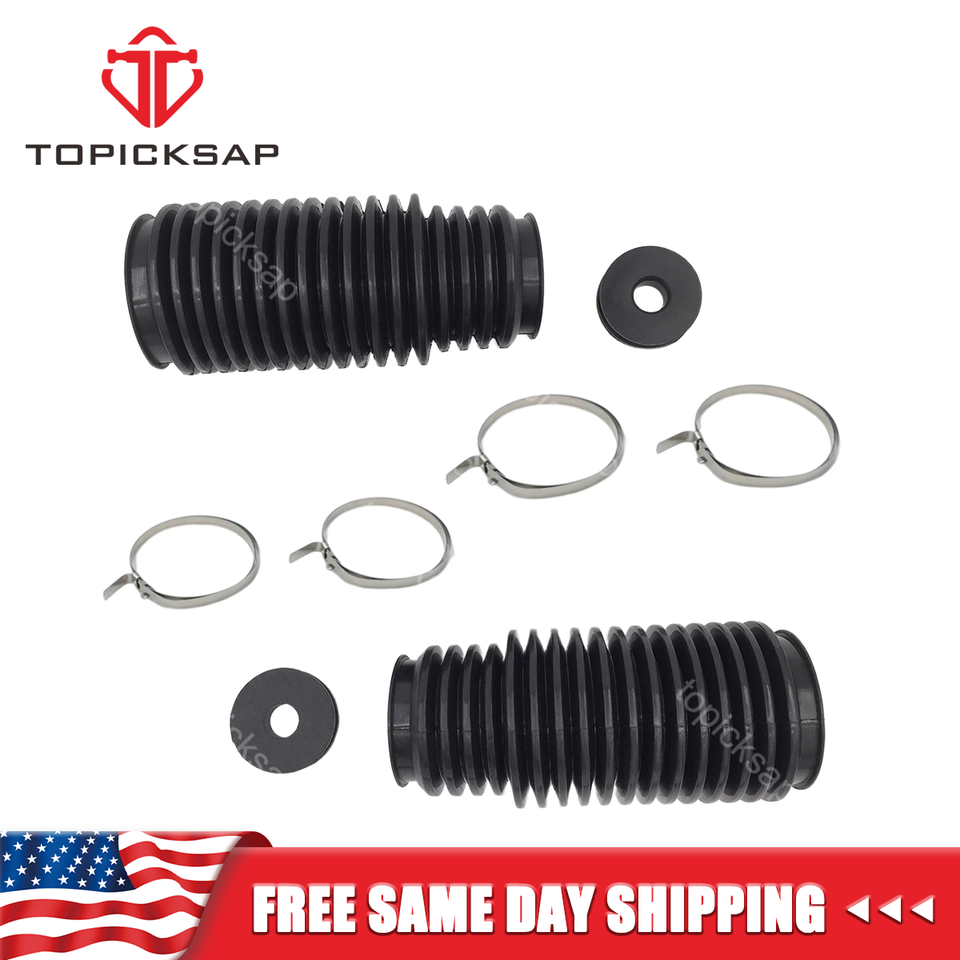 New 2PCS L/R Steering Rack Boot Cover Kit for BMW E46 323 325 328 330 ...