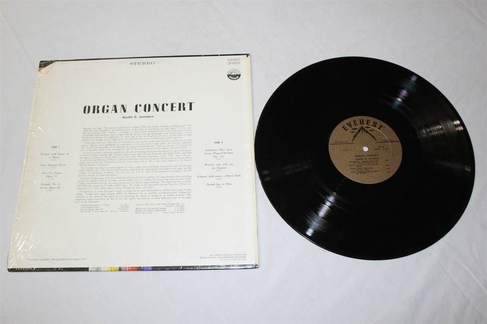Austin C. Lovelace Organ Concert 3120 Vinyl LP, Album | eBay