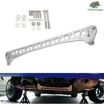 Rear Lower Subframe Brace Silver For Acura Integra 94-01 Honda Civic EG ...