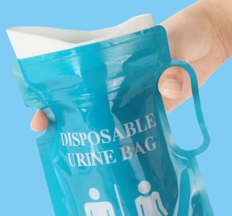 Veewon 4pcs Urine Bag 750ML Disposable Urinal Bag for Travel Unisex ...
