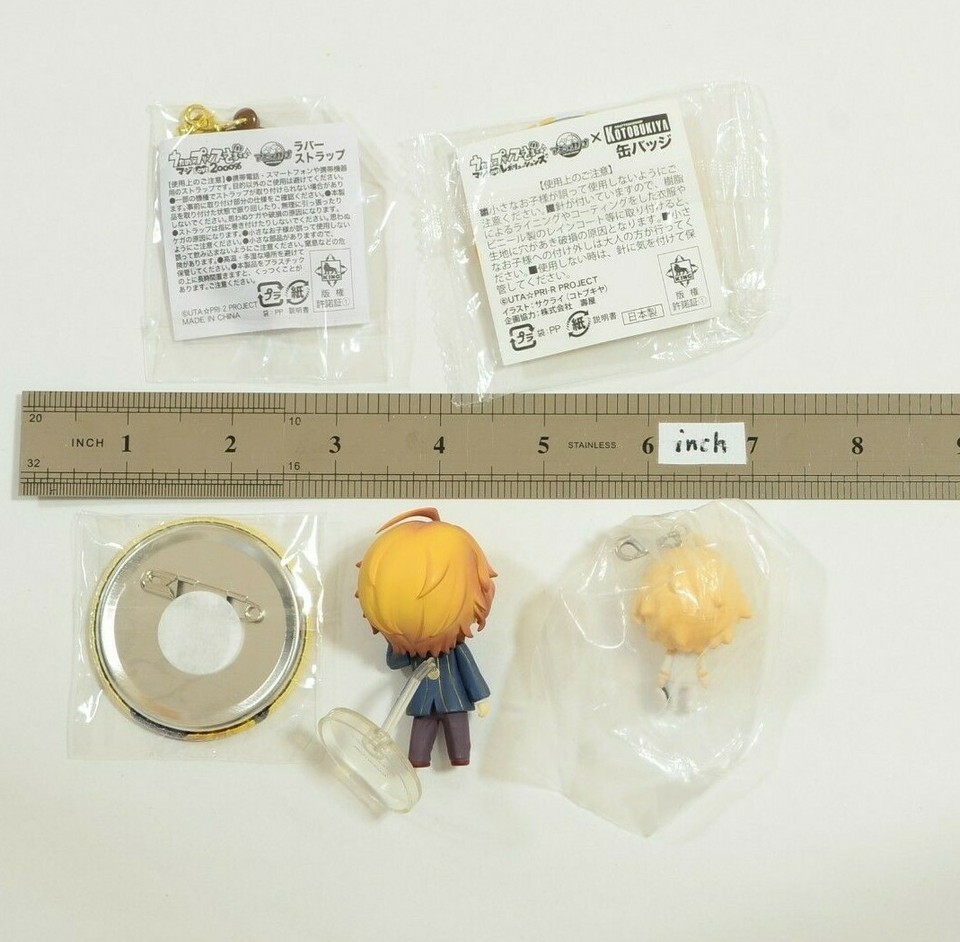 Uta no Prince sama Natsuki Shinomiya Lot Keychain Pin button Mini ...
