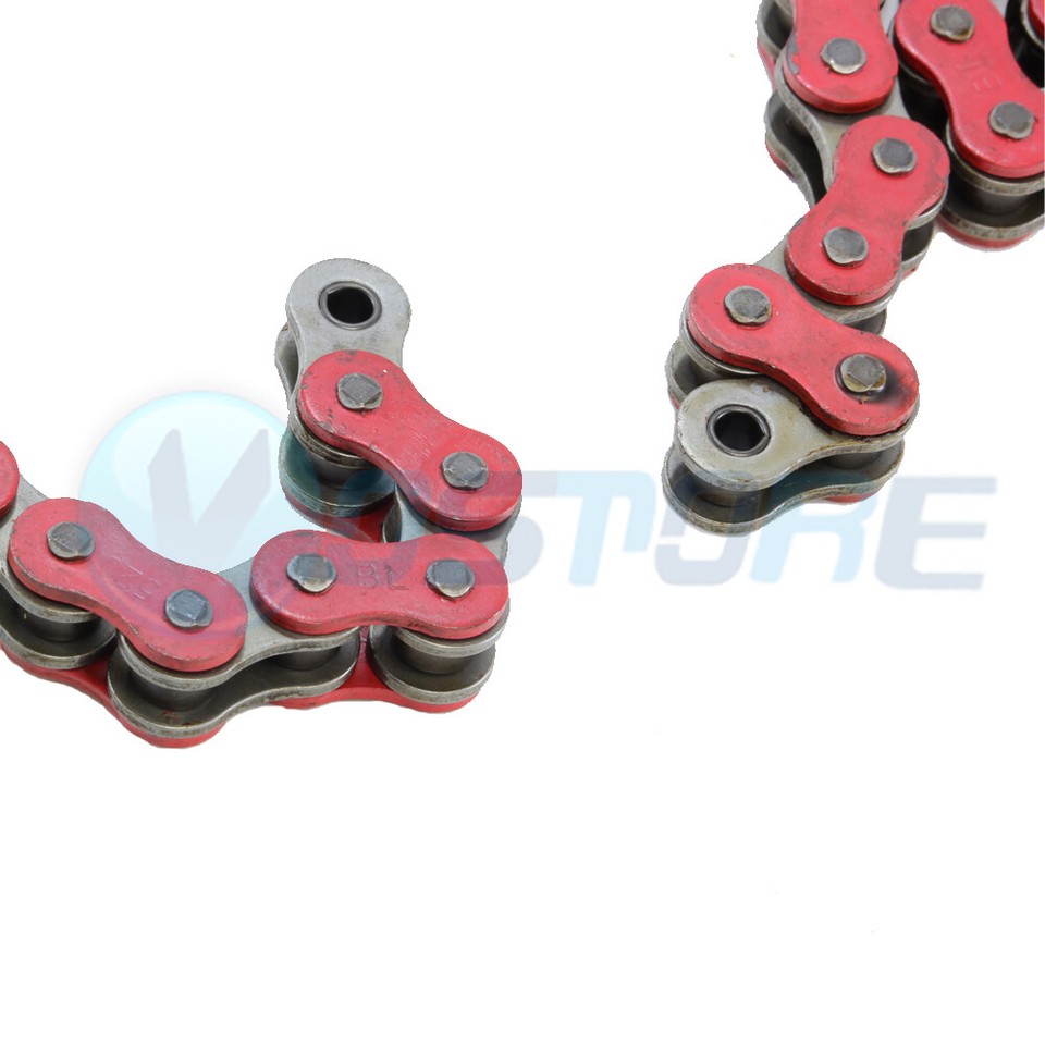 Red 520x110 O-Ring Drive Chain ATV Motorcycle MX 520 Pitch 110 Links | eBay