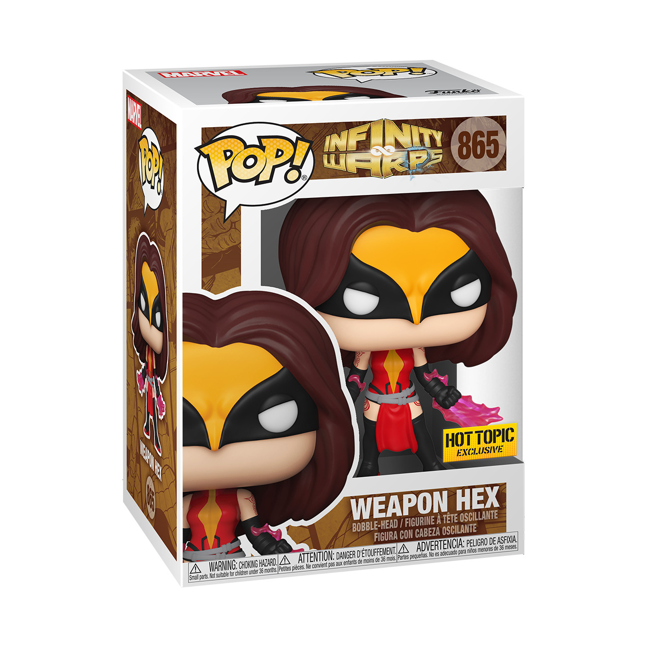 Funko Pop! Vinyl: Marvel - Weapon Hex - Hot Topic (Exclusive) #865 for ...