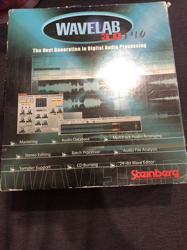 Wavelab 3.0 the next generation in digital audio processing Stainberg 07/26/22 | eBay