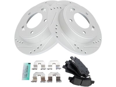 For 2012-2015 Hyundai Veloster Brake Pad and Rotor Kit Rear 26869DTXD ...