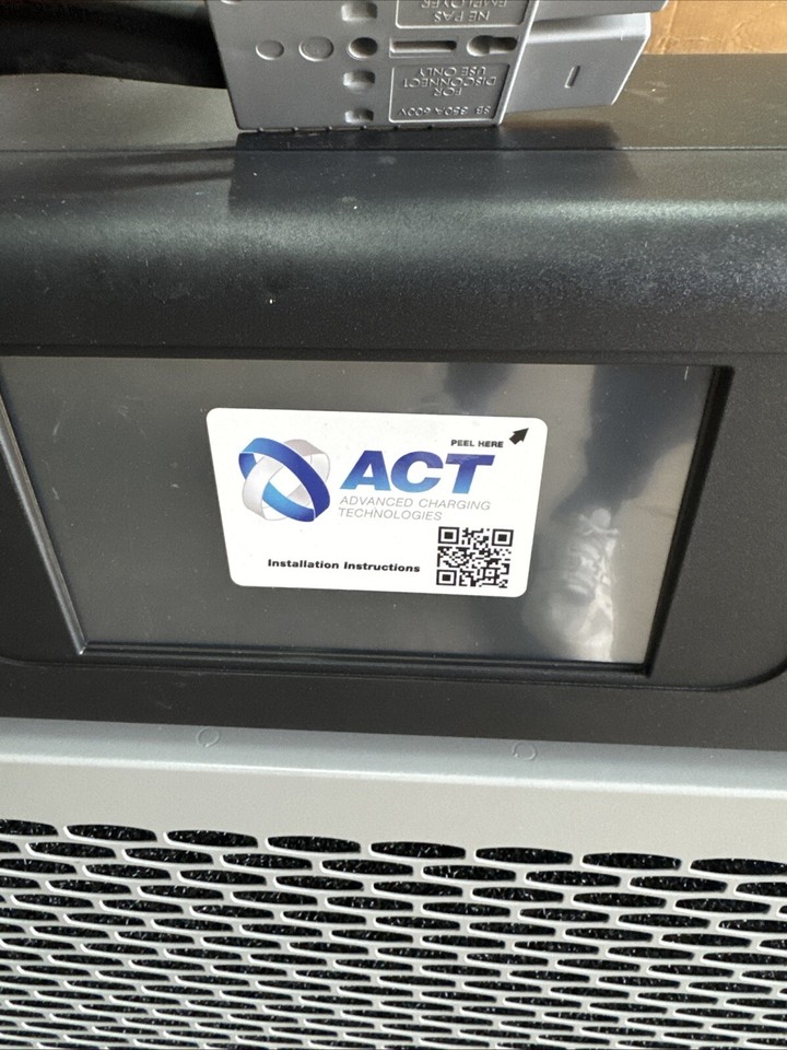 ACT Quantum Q6-48-240-480 Forklift Battery Charger 480 VAC | eBay
