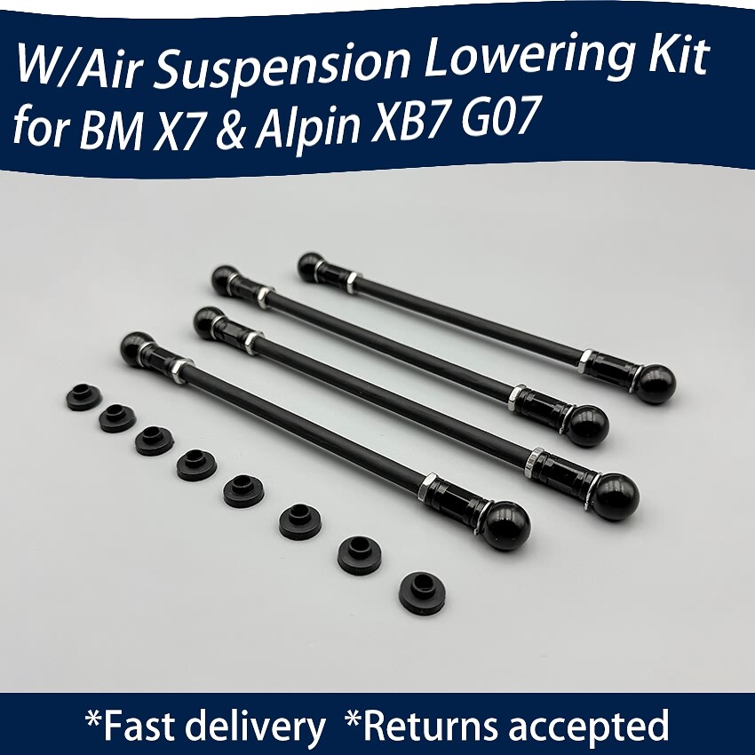 💥for BMW X7 Alpina XB7 G07 Adjustable Air Ride Suspension Lowering ...