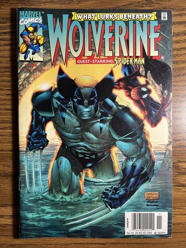 WOLVERINE 156 RARE NEWSSTAND VARIANT IAN CHURCHILL COVER MARVEL COMICS ...