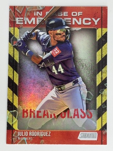 Julio Rodríguez In Case Of Emergency 2025 Topps Stadium Club #ICE-14 | eBay