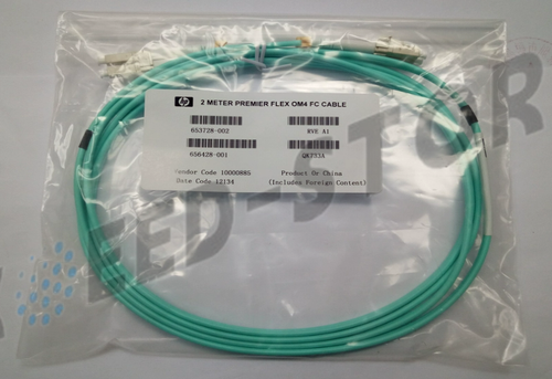 1PCS New QK733A 653728-002 656428-001 HP Flex LC/LC OM4 2M | eBay