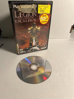 Legion: The Legend of Excalibur - Sony Playstation 2 PS2 - In Box -- No ...