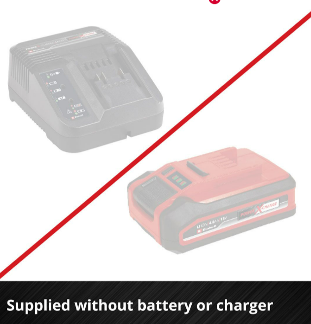 Einhell Power X-Change 36V Cordless Brush Cutter - Powerful Weed ...