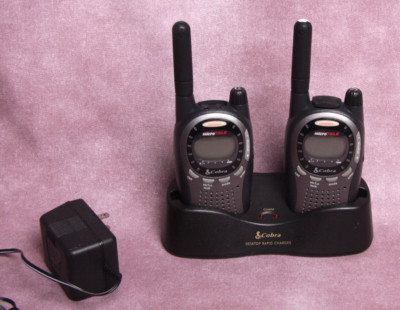 Cobra MicroTalk PR1050 Walkie-Talkie Radios- Set of 2 - High Power 2 ...