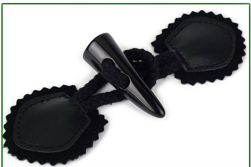 4 Pairs Horn Toggle Button Coat Jacket Cardigan Sew Fastener Knitwear ...