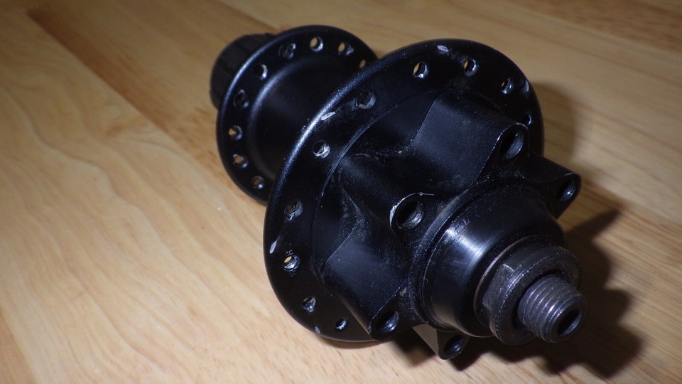 FORMULA DISC REAR HUB, 32H, BLACK, 6 BOLT DISC COMPATIBLE, USED | eBay