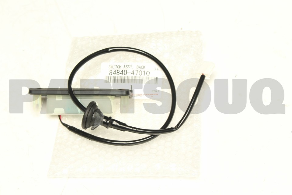 8484047010 Genuine Toyota SWITCH ASSY, BACK DOOR OPENER 84840-47010 | eBay