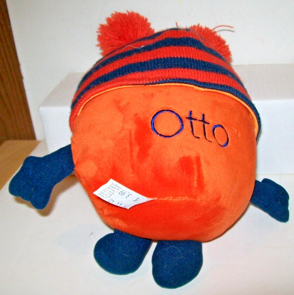 NCAA SYRACUSE UNIVERSITY ORANGE PLUSH OTTO FIGURE W/ CAP | eBay