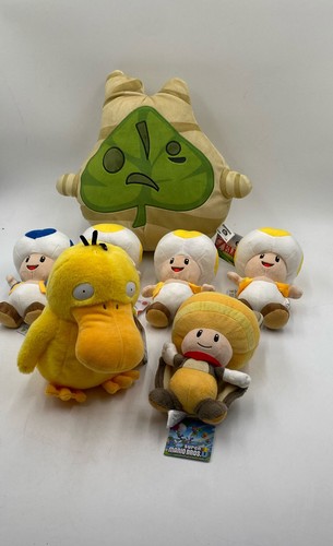 The Legend Of Zelda Super Mario Bros Pokemon Psyduck Plush Stuffed Toys ...
