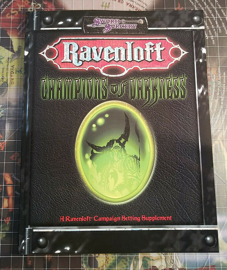 Champions of Darkness - Ravenloft - Sword & Sorcery - (3e) - Dungeons ...
