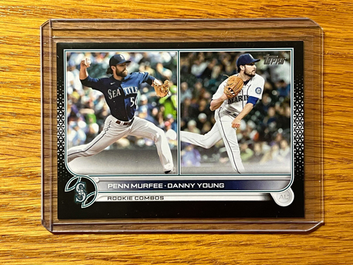 2022 Topps Update Series - Rookie Combos Black #US220 Danny Young, Penn ...