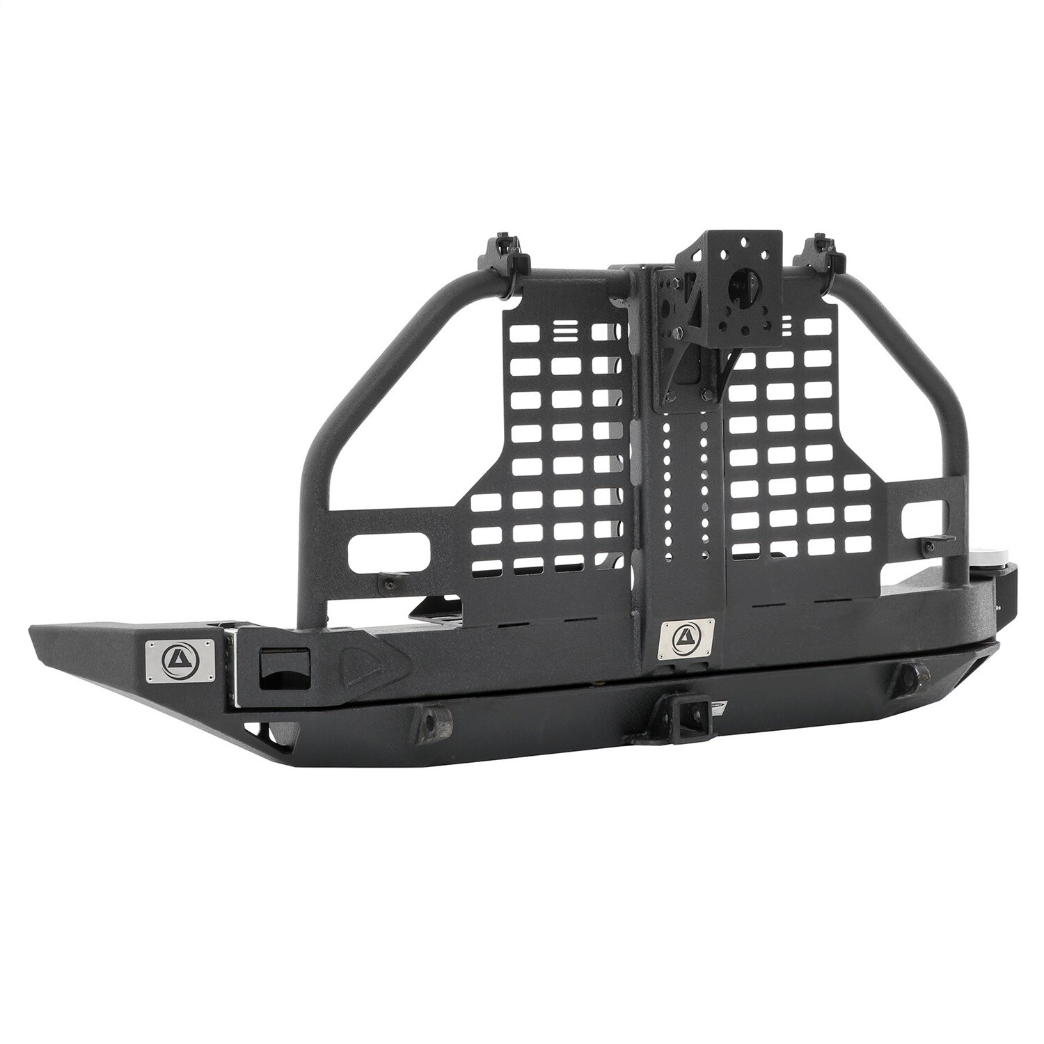 Smittybilt 76896 XRC Atlas Rear Bumper Tire Carrier for 07-18 Jeep ...