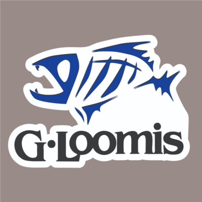 Blue G Loomis Carpet Graphic Decal Sticker for Fishing Bass Boats | eBay