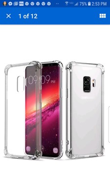 For Samsung Galaxy Note 8/9 S9/S8/Plus Ultra Thin Crystal Clear Hard ...