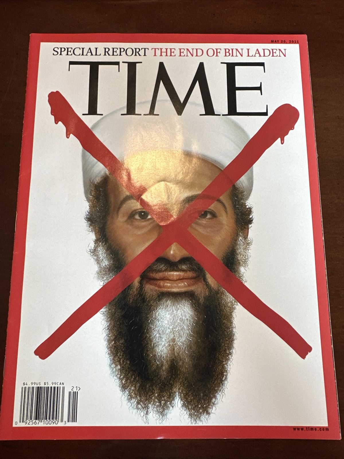 Time Magazine May 20, 2011-Special Report The End Of Bin Laden Red X ...