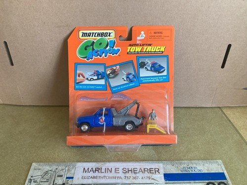 MATCHBOX GO ACTION TOW TRUCK AUTO LITING 1999 NEW | eBay