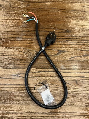 4 Prong 4 Ft. Universal Electric Dryer Power Cord - 30 Amp, used Relief ...