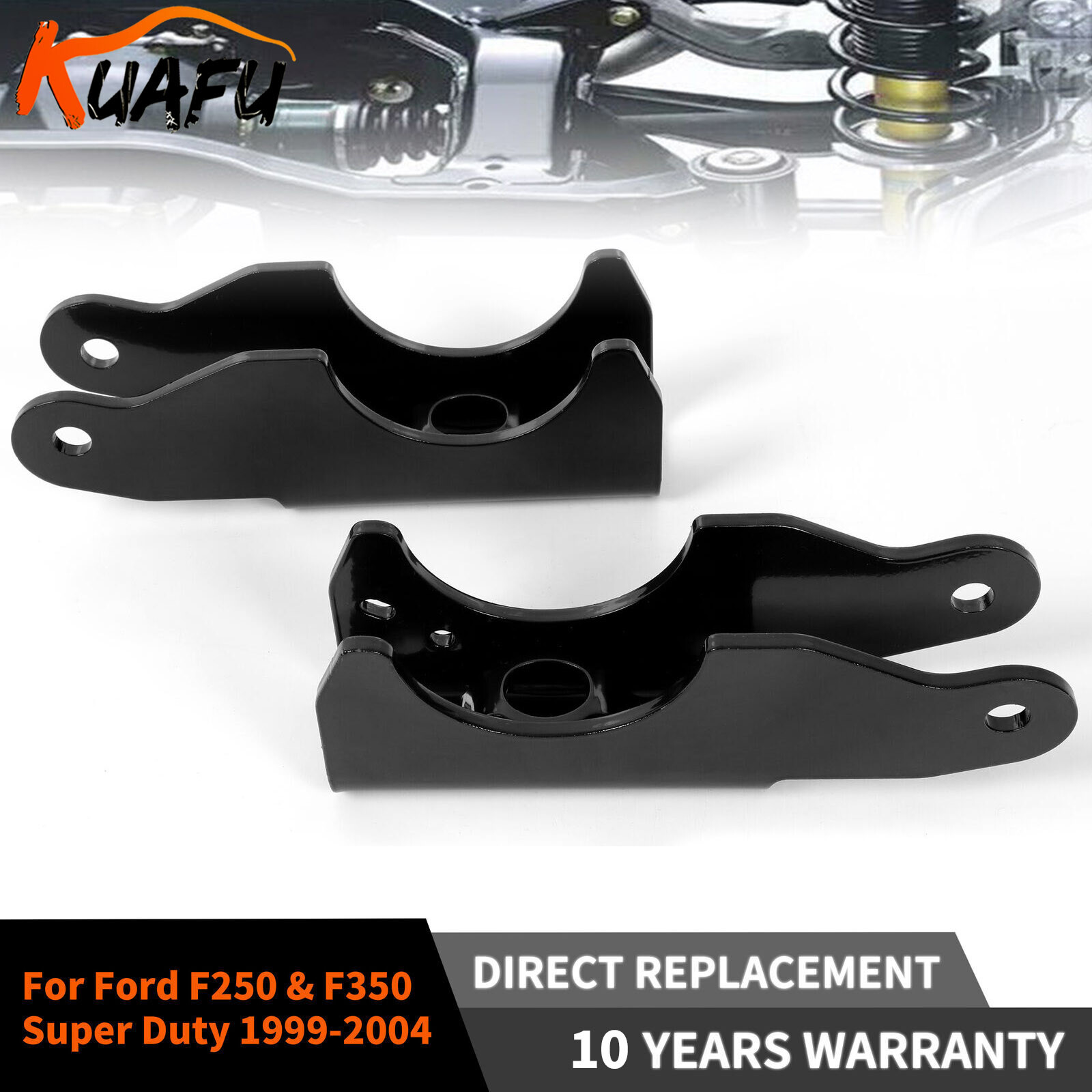 Fit For 1999-2005 Ford F250 F350 Super Duty Rear Lower Shock Mounts On ...