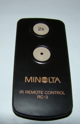 Minolta RC-3 IR Remote Control for Konica -Minolta Cameras | eBay