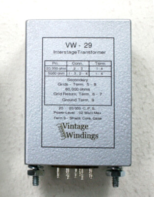 Triad Type HS-29 HS29 Vintage Windings Interstage Transformer Re-issue ...