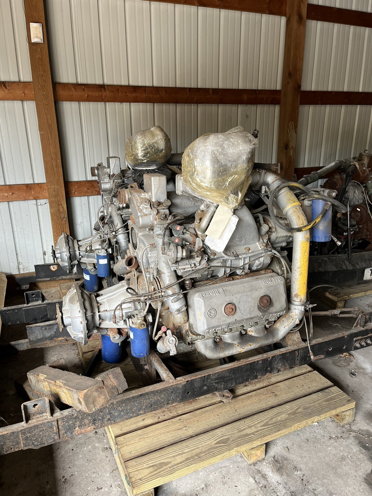 Detroit Diesel 6V92TA (mech) 43 Degree Left hand Coach Engine/LOW mile ...