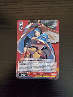 Weiss Schwarz CCG - Anji: Fan Dancer - GGST/SX06-054 R | eBay
