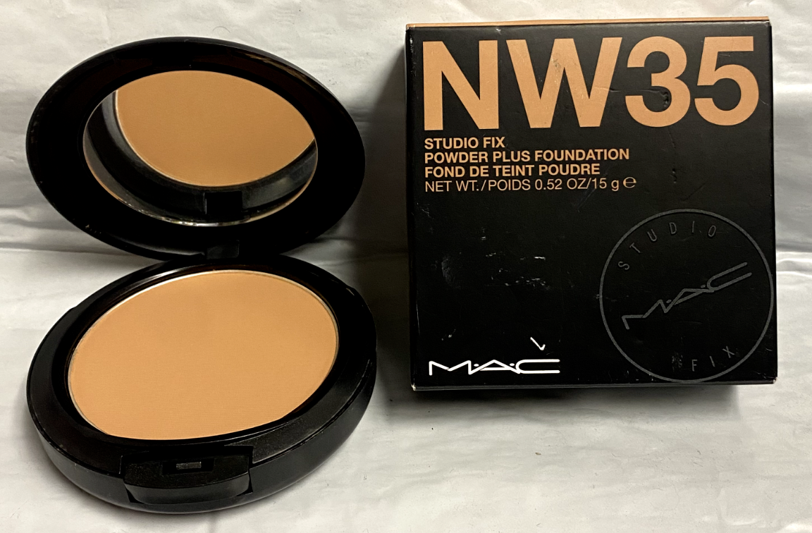 MAC Studio Fix Powder Plus Foundation NW35 0.52 Oz./15g 773602010714 | eBay