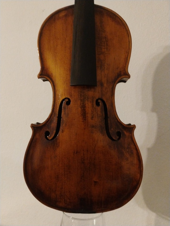 Very Old 4x4 Violin, Beautiful Deep Dark Color, Geige, Viol, Set Up ...
