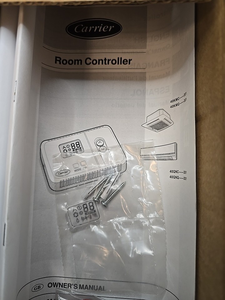 Carrier Room Controller 33mc-urc Control Panel C024509H01 | eBay