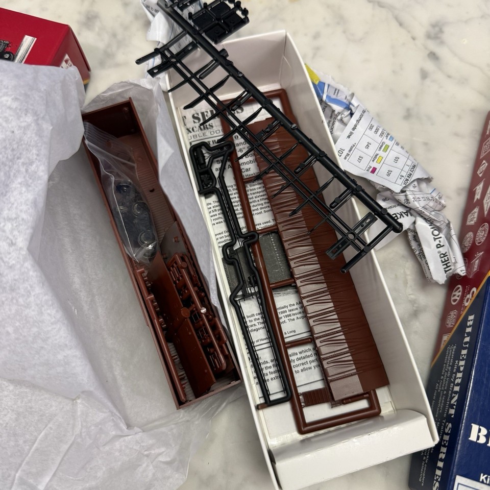 Lot of 9 HO Train Kits PARTS ONLY - Proto 2000 | Branchline Blueprint ...