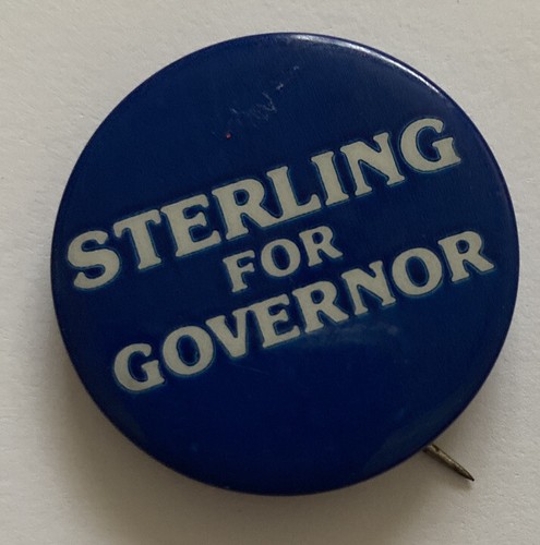 vintage sterling for governor pin Tennessee Gov 1978 | eBay