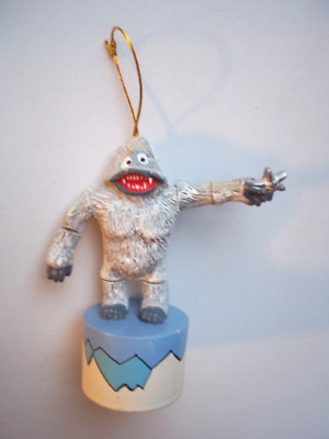 ABOMINABLE / BUMBLE Press Puppet ORNAMENT Resin Figure Rudolph CLASSIC ...