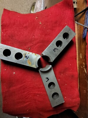 KITAGAWA 8" STEEL Soft Jaws For a 8" Chuck (Kitagawa, Samchully) 1.5mm ...
