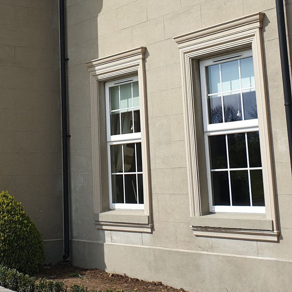Exterior Coving Cornice Outside Above the Window Mouldings Home Decor ...