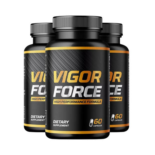 3-Pack Vigor Force Male Pills - Supports Mens Vitality & Energy - 180 ...