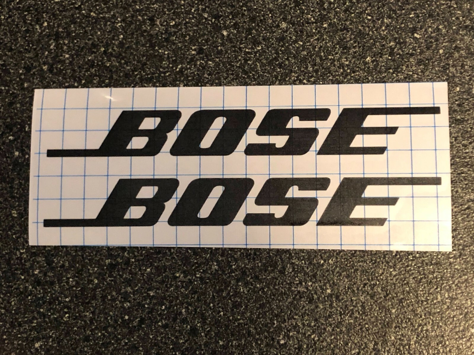 2x Bose Logo Vinyl Sticker Decal 4" 6" 8" 12" 10" 16" 20" 23" | eBay