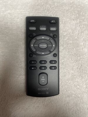 Genuine NEW SONY RM-X211 Remote Control for WX-GT99BT, WXGT99BTM, WX ...