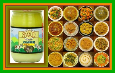 Swad Desi Indian Ghee 32 oz -clarified butter-perfect for home cooking ...