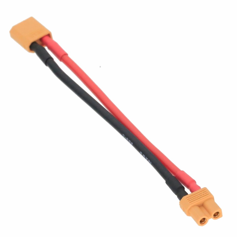 XT30 Male to Female cable 16AWG 10CM Extension wire For RC Airsoft ...
