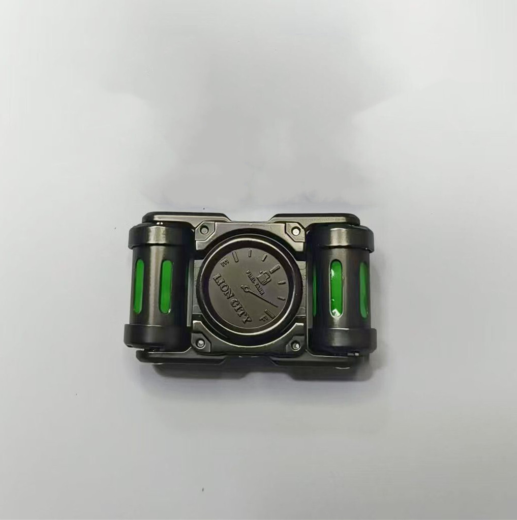 Luminous Punk Fidget Toy EDC Metal Fidget Spinner Stress Relief Toy ...