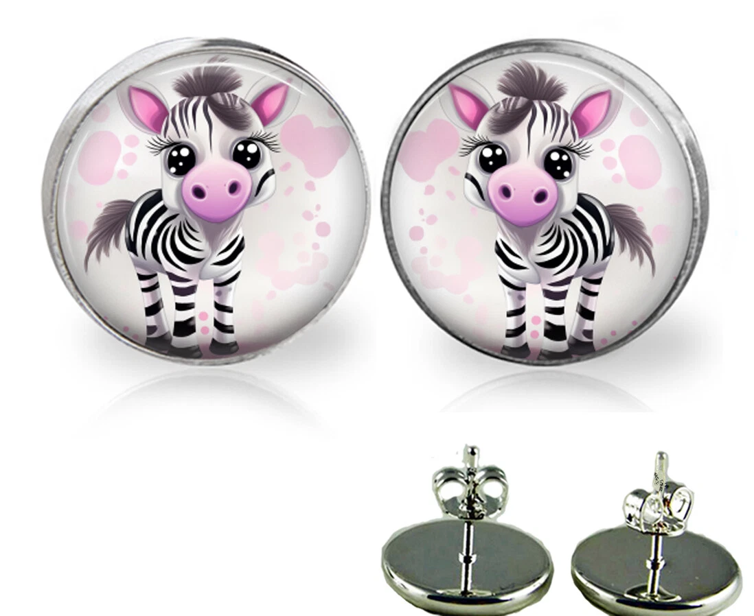Animated Baby Girl Zebra